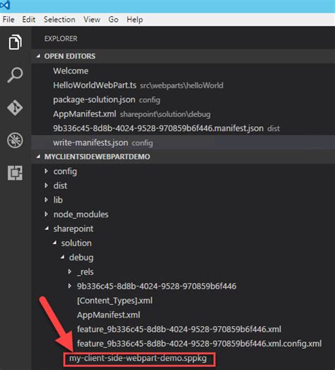 How To Package And Deploy Client Side Web Part To A Sharepoint Document Library