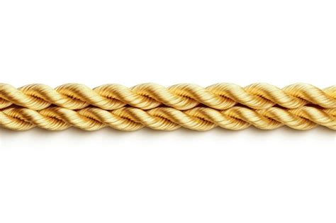 Premium Photo Continuous Replication Of A Seamless Golden Rope On A