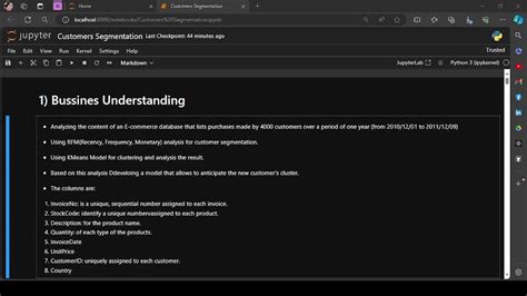 Video Aya Badawy On Linkedin Datascience Machinelearning Customersegmentation Ecommerce