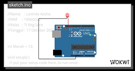 Praktikum 1led Looping Mati Wokwi Esp32 Stm32 Arduino Simulator Praktikum 1led Looping Mati Wokwi Esp32 Stm32 Arduino Simulator