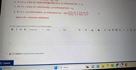 solved consider the join operation between relation r and