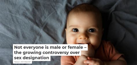 Not Everyone Is Male Or Female The Growing Controversy Over Sex Designation Life News