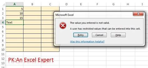 Chapter 7 Custom Formula Validation PK An Excel Expert
