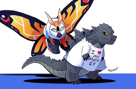 Godzilla Mothra Love