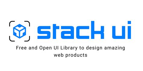 Stack Ui Freeform Ui Library Logo By Kaustubh Shinde On Dribbble