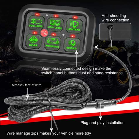 Aurora Off Road Switch Panel Lexbern