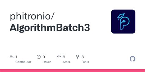 Github Phitronioalgorithmbatch3