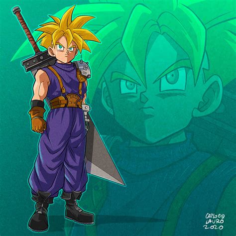 Cloud Ffvii Gohan By Carlo Cid Lauro On Instagram R Dragonballsuper