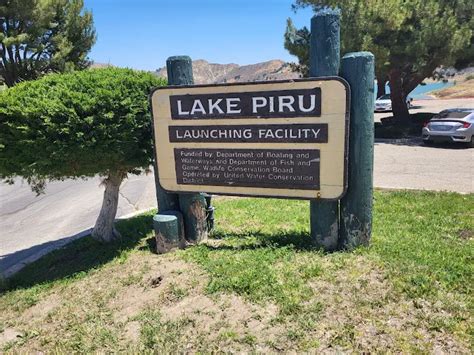 Lake Piru Recreation Area Piru Ca Scenic Lakeside Camping