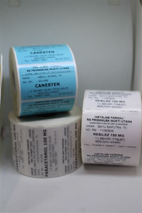 Harga Stiker Label Semua Ukuran Gelang Event Samara Inti