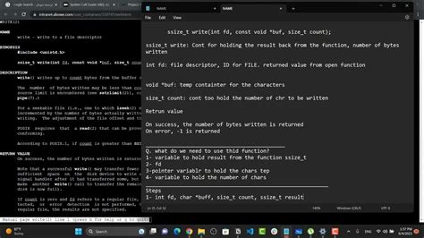 system call guide kill signal stat fstat lstat write