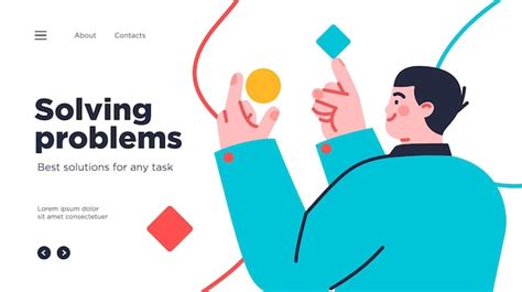 Premium Vector Landing Page Template Of Developing Computer Software