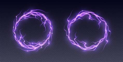 Lightning Circle Vector Art Icons And Graphics For Free Download