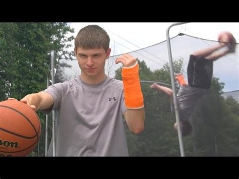 Greatest Backyard Basketball Trick Shot Ever Video