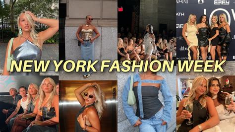 Nyfw Vlog Living In Nyc For A Week Fashion Week Events Runway Shows Staying With Besties