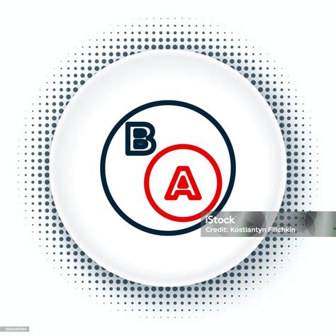 선 하위 집합 수학 흰색 배경에 격리 된 B 아이콘의 하위 집합입니다 다채로운 개요 개념 벡터 0명에 대한 스톡 벡터 아트 및