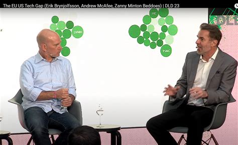 Learning To Love Gpt Video Of Andrew Mcafee At Dld23 Mit Initiative On The Digital Economy