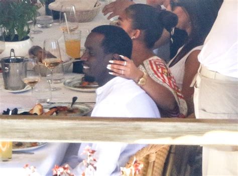 Sean Diddy Combs And Lori Harvey Vacation With Her Dad Steve Harvey