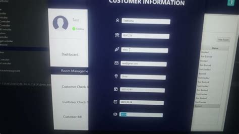 Hotel Management System Java Fx Youtube