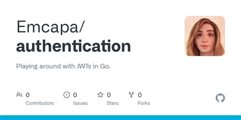 Github Emcapaauthentication Playing Around With Jwts In Go