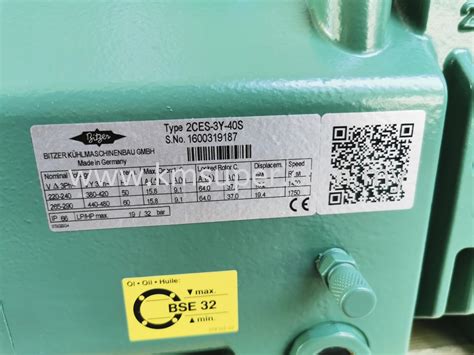 Bitzer Semi Hermetic Reciprocating Compressor Selangor Malaysia Kuala