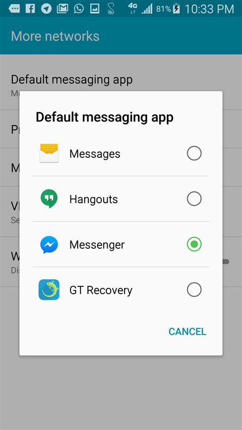 How To Turn Off Messenger As Default SMS App ChuksGuide