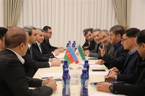 دیدار دکتر ذاکری و مدیرعامل راه آهن جمهوری آذربایجان در پایانه ریلی آستارا پایگاه خبری ریل ایران