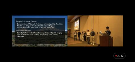 Umd Researchers Strong Showing With A Best Demo Award At The 2022 Uist