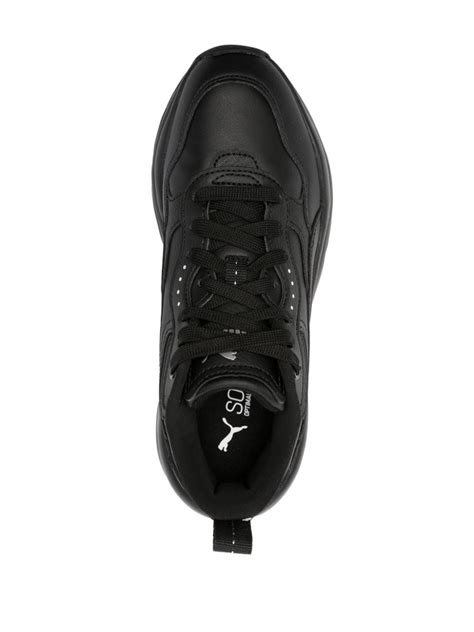 Puma Cilia Wedge 人造皮革运动鞋 Farfetch