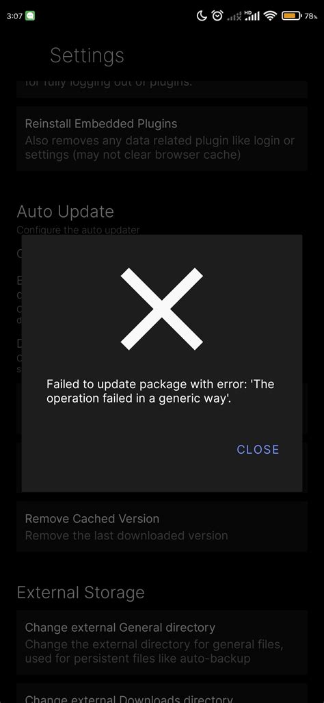 Error Message While Trying To Run Update Rgrayjay