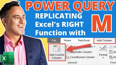 Replicating Excel RIGHT Function With M In Power Query