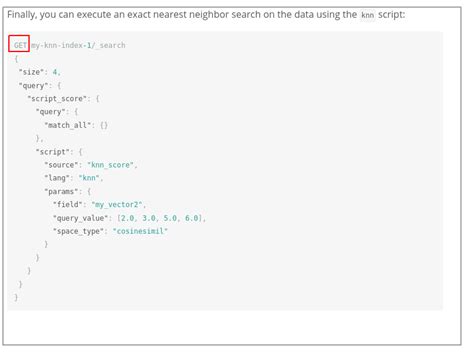 Should Be Post Request When Searching With Body · Issue 503 · Opendistrofor Elasticsearch