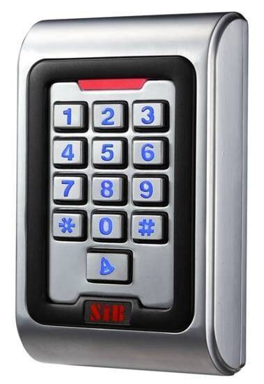 Two Relays Metal Access Control Keypad For Two Doors Cc8em Access Control With Two Relays And