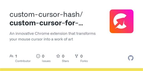 Github Custom Cursor Hash Custom Cursor For Chrome An Innovative Chrome Extension That