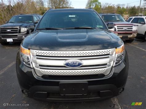Tuxedo Black Metallic 2011 Ford Explorer Xlt 4wd Exterior Photo