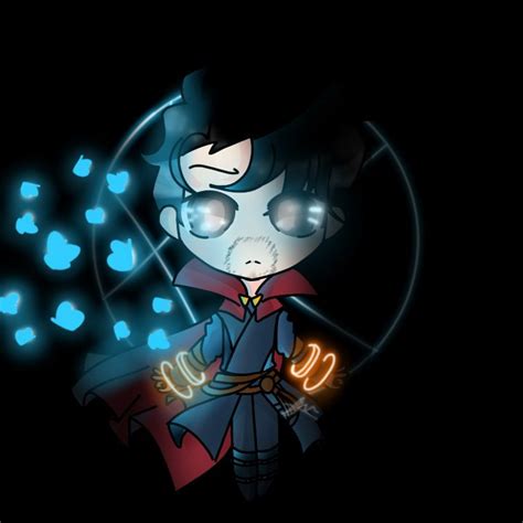 Chibi Doctor Strange Fanart Digital Art Marvel Amino
