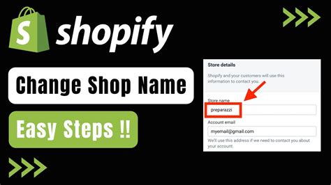 How To Change Shop Name On Shopify YouTube