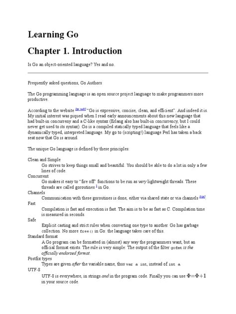 Golang For Absolute Beginners Pdf Parameter Computer Programming