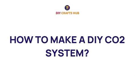 Unlocking The Secrets How To Make A Diy Co2 System For Your Plants