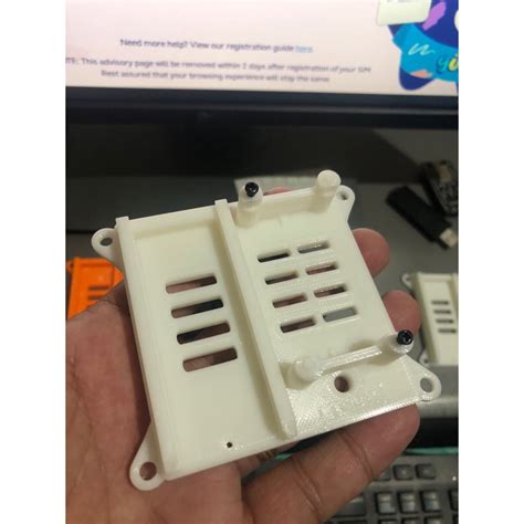 Mcu002 2in1 Nodemcu Esp8266 12e And Buck Converter 3d Printed Case Design For Juanfi Shopee