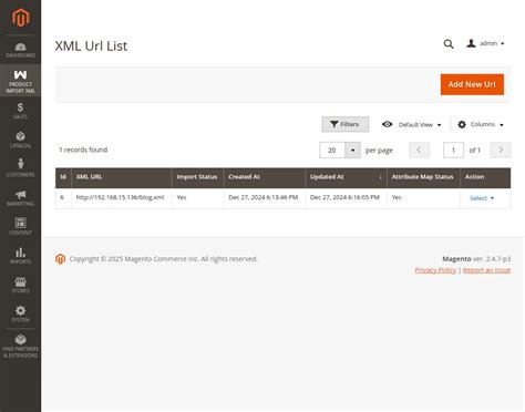 Guide For Magento 2 Product Import Using Xml Url