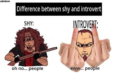 Difference Between Shy And Introvert R Postal