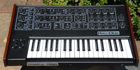 MATRIXSYNTH Vintage Sequential Circuits Pro One Analog Synthesizer J Wire Model