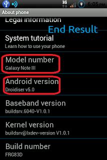 Change Your Device Name And The Android Version You Re On