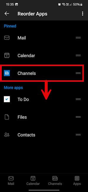How To Remove Channels From The Outlook App For Android And IOS