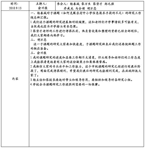 课题研究会议记录（八篇） 范文118
