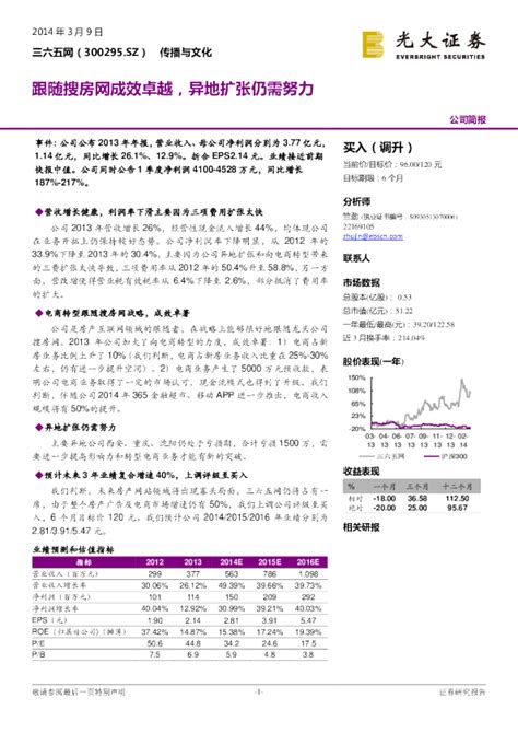 跟随搜房网成效卓越，异地扩张仍需努力