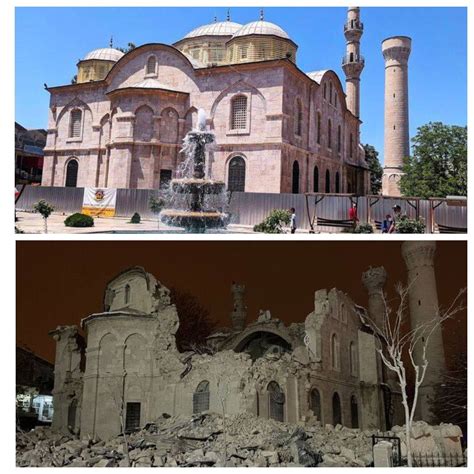 ФОТО Туркийн алдартай барилгууд газар хөдлөлтөөс өмнө болон дараа нь