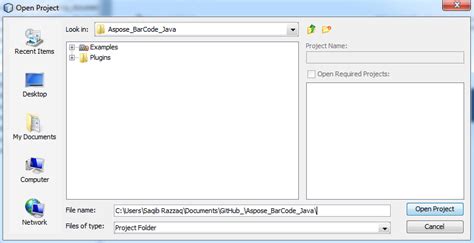 How To Run Aspose BarCode Examples In Java Documentation