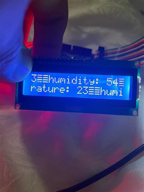 I2c Lcd Weird End Charachter Displays Arduino Forum